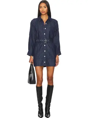 Free People X Esme Mini Dress - Dark Shadow