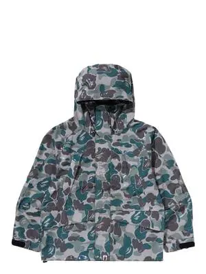 BAPE Laminated Camo Snowboard Jacket - Beige