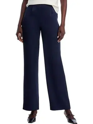 St. John Wide Leg Pants - Midnight
