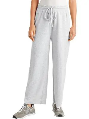 Splendid Winslow Drawstring Pants Ice Heather Gray