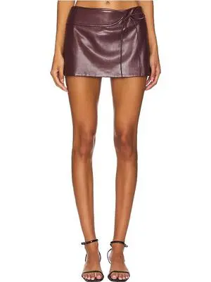 Amanda Uprichard Mila Skort - Brown