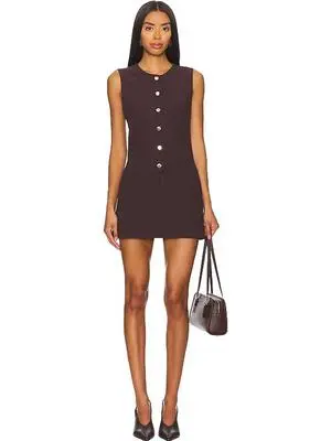Amanda Uprichard Tori Dress - Brown