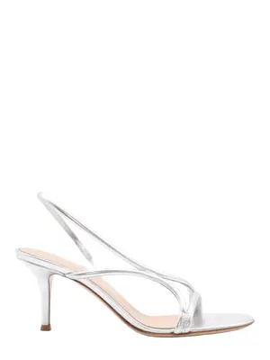GIANVITO ROSSI Gianvito Rossi Round-Toe Leather Sandals
