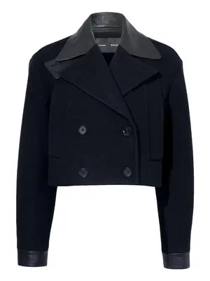Proenza Schouler Reyes Cropped Jacket - Black