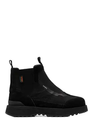 Suicoke Panelled Chelsea Boots - Black