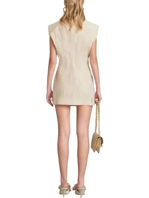 Cult Gaia Tanith Mini Dress - Neutrals