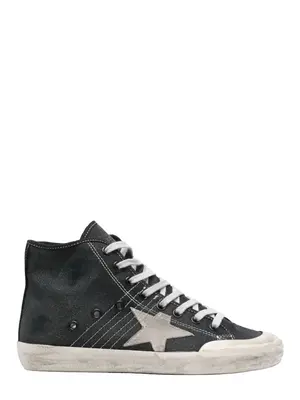 GOLDEN GOOSE Francy Penstar High-top Sneakers - Black