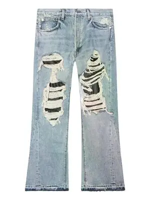 GALLERY DEPT. Ripped Cotton Jeans - Blue