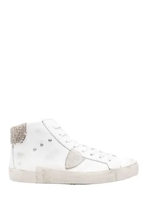 Philippe Model Prsx High Top Sneakers - White