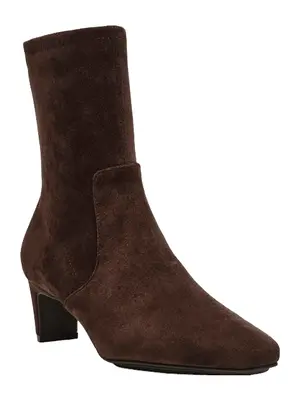 Anne Klein Anne Klein Iga Sock Bootie Chocolate