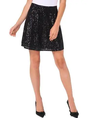 CECE DUPRAZ CeCe Sequin Miniskirt