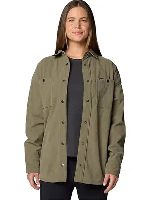 Columbia Columbia Corduroy Shirt Jacket Green