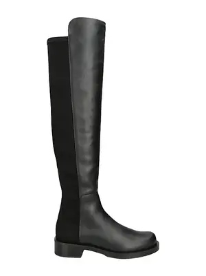 STUART WEITZMAN 5050 Bold Over-the-knee Leather Boots - Black