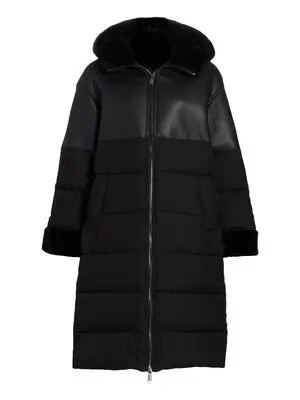 MERCER COLLECTIVE Kate Mixed-media Puffer Coat