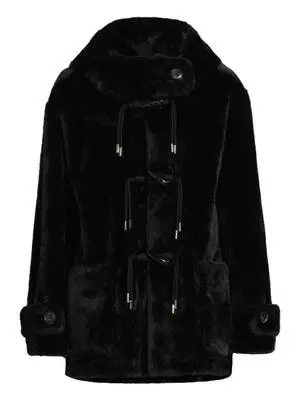 Kobi Halperin Rosie Faux-fur Coat - Black