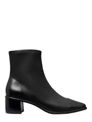Tory Burch 50mm Cap-toe Ankle Boots - Black