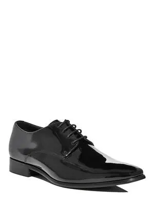 Bloomingdale'S Formal Lace Up Shoes - Black Patent