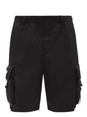 Prada Re-nylon Cargo Shorts - Black