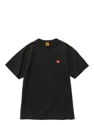 HUMAN MADE Heart Badge T-shirt - Black Red