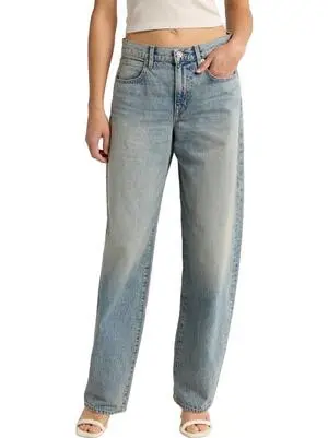 SLVRLAKE SLVRLAKE Tess Low-Rise Wide-Leg Jeans