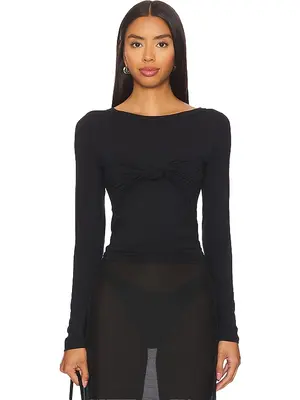 THE LINE BY K Zoe Top - Black