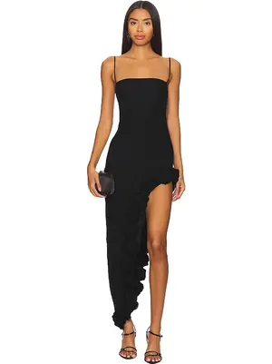 Majorelle Montauk Gown - Black