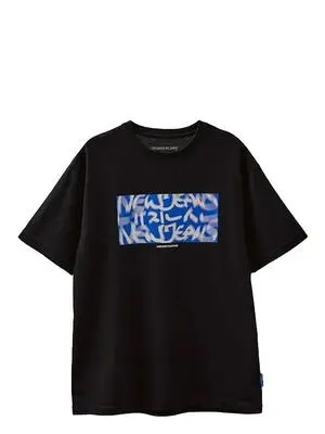 NEWJEANS X Hiroshi Fujiwara Coller Ver. 3 T-shirt - Black