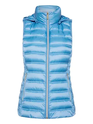 Michael Kors Packable Puffer Vest - Blue