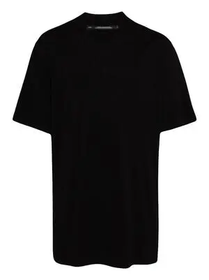 JULIUS Crew-neck Jersey T-shirt - Black