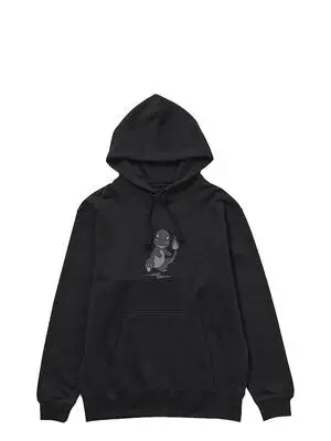 FRAGMENT X Pokemon Charmander Thunderbolt Project Hoodie - Black