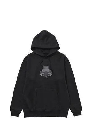 FRAGMENT X Pokemon Snorlax Thunderbolt Project X Sequence Miyashita Park Front Print Hoodie - Black