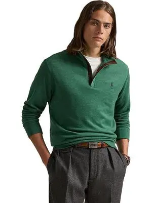 Polo Ralph Lauren Polo Ralph Lauren Long Sleeve Quarter Zip Pullover Green