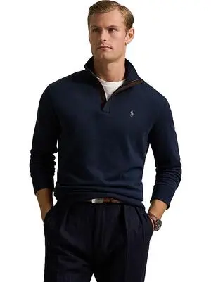 Polo Ralph Lauren Polo Ralph Lauren Long Sleeve Quarter Zip Pullover Navy