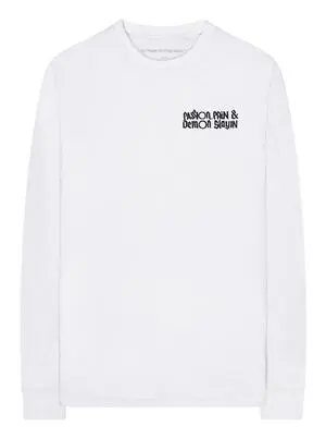 KID CUDI X Virgil Abloh Mr. Rager Iii Longsleeve - White