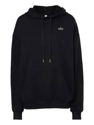 ALO Accolade Cotton-Blend French Terry Hoodie
