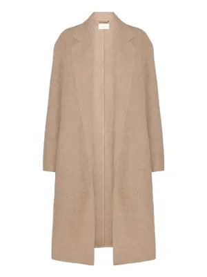 THE ROW Fedra Cashmere And Cotton Coat - Beige