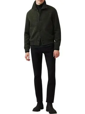 Rodd & Gunn Rodd & Gunn Calderwell Wool Quarter-Zip Sweater Forest