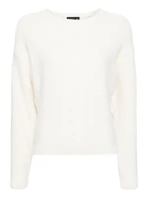 AGNÈS B. Cable-knit Jumper - Neutrals