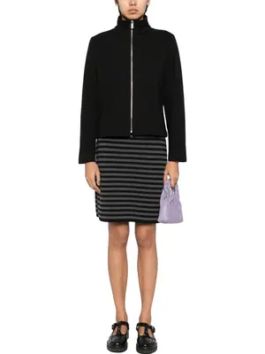 AGNÈS B. Zip-up Jacket - Black
