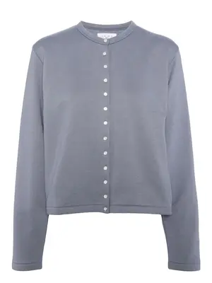 AGNÈS B. Press-stud Fastening Jacket - Blue