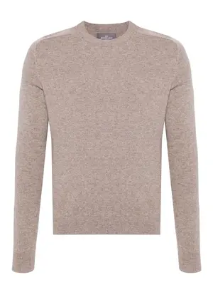 Eric Bompard Crew-neck Sweater - Brown