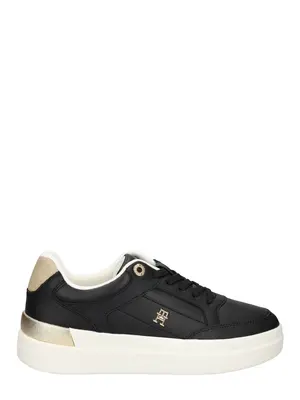 Tommy Hilfiger Logo Sneakers - Black