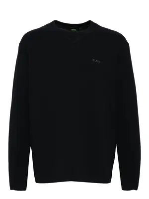 BOSS Logo Jumper - Black