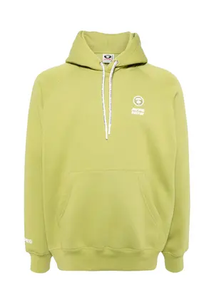 AAPE BY *A BATHING APE® Logo-patched Hoodie - Green
