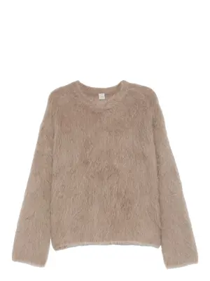 TOTEME Brushed-finish Sweater - Neutrals