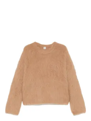 TOTÊME-TOTEME Brushed-finish Sweater