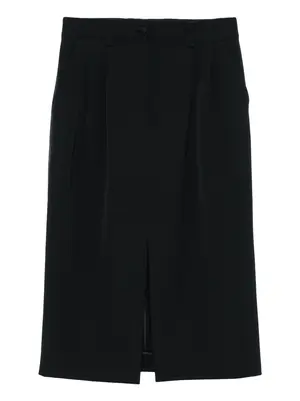 DOLCE & GABBANA Dolce & Gabbana Pleated Midi Skirt
