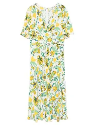 DIANE VON FURSTENBERG DVF Diane Von Furstenberg Vibeke Midi Dress