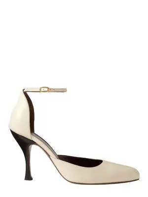 NEOUS Nekkar Leather Pumps - Ivory