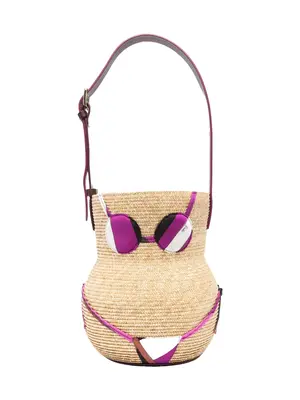 Emilio Pucci Nella Straw Tote Bag - Neutrals